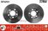 Тормозной диск Skoda Fabia (08.1999-03.2008) F TRW арт. DF4253