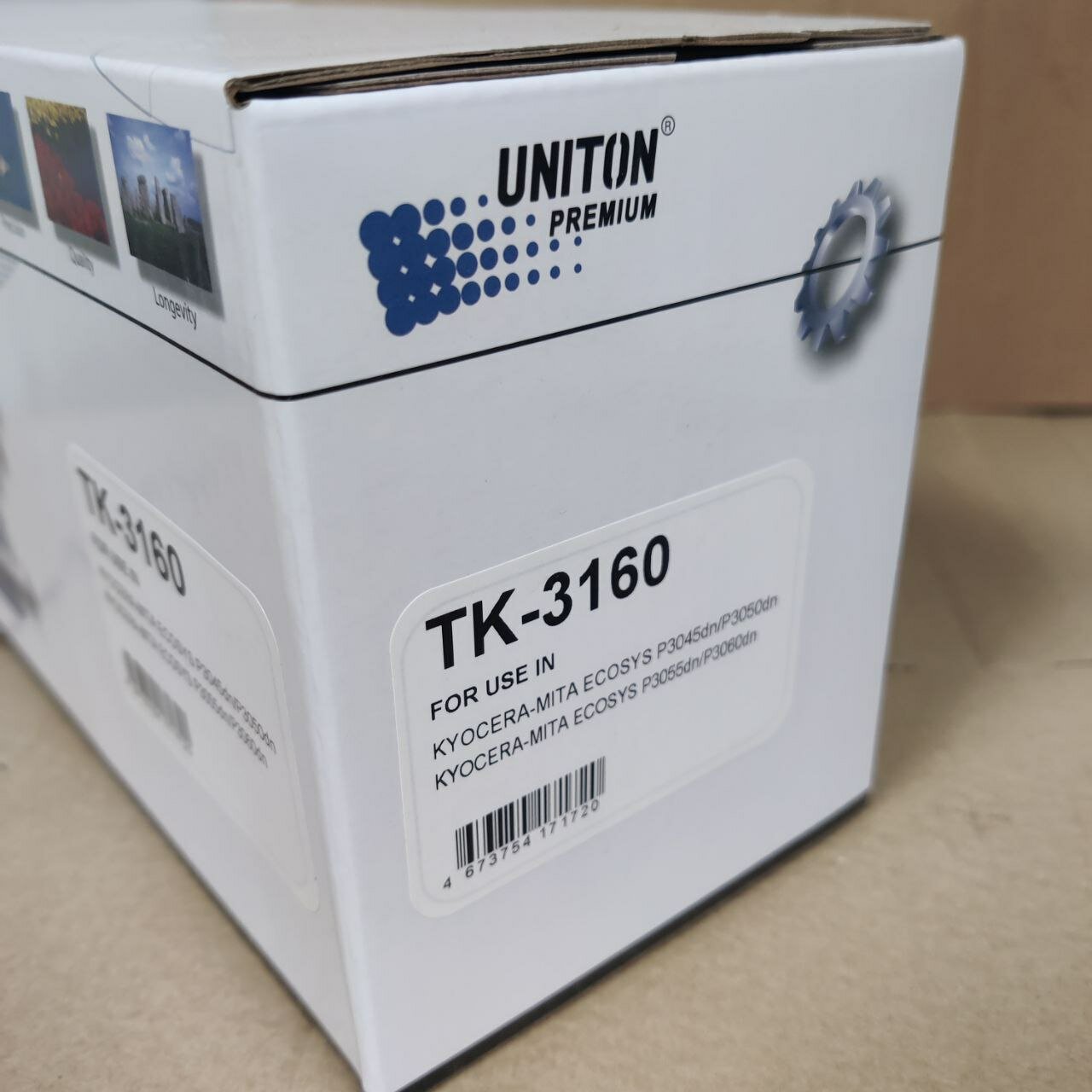 Тонер-картридж Uniton для Kyocera P3045 TK-3160 12,5K