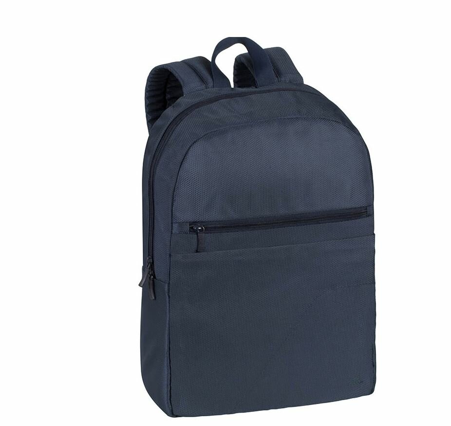 Рюкзак Riva 8065 Dark Blue, полиэстер, влагостойкий, для ноутбуков до 15,6"