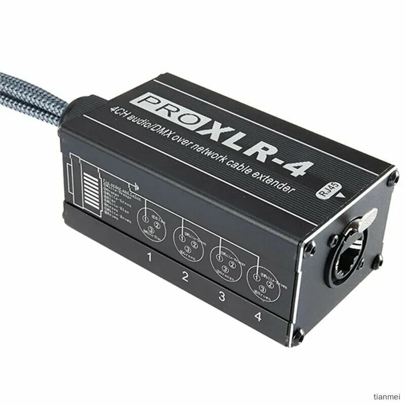 Гнездовой Аудиокабель RJ45 XLR Сетевой Разветвитель Для Сценической Студийной Записи