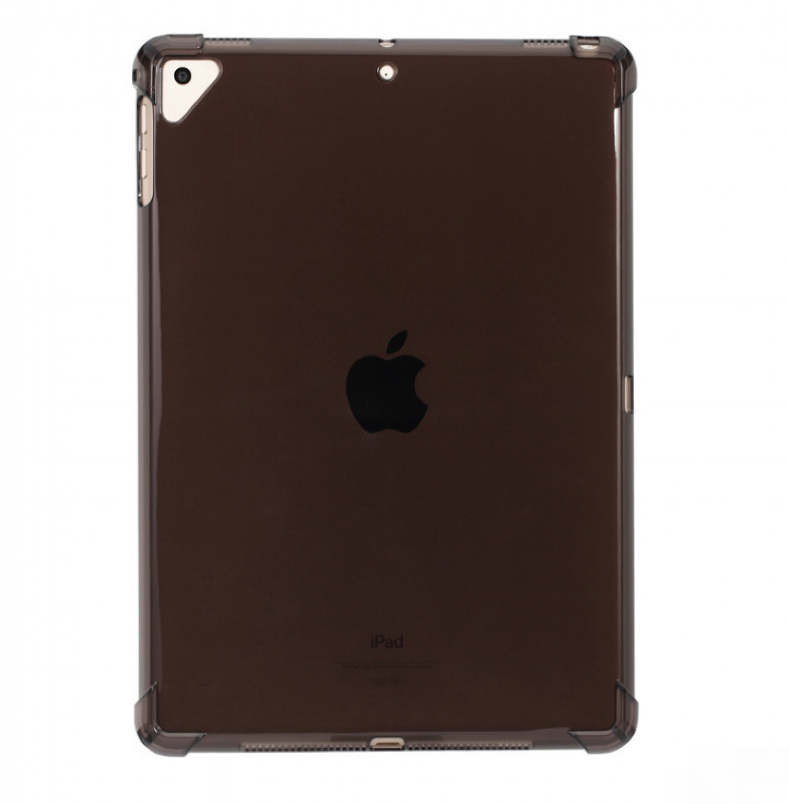 Чехол-накладка MyPads Tocco для Apple iPad Pro 12.9 2020/2021 с усиленной защитой углов черный