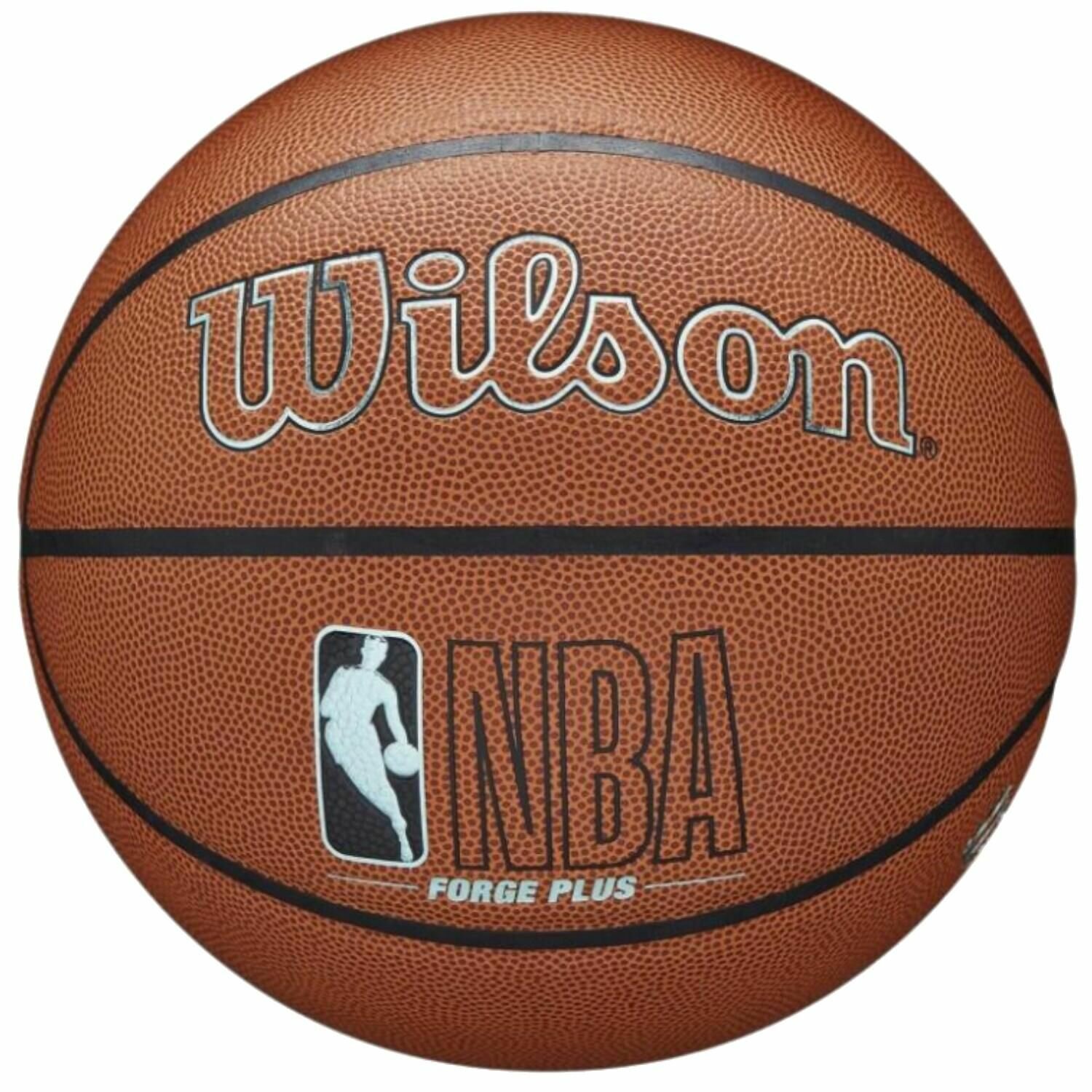 Баскетбольный мяч Decathlon Wilson NBA Forge Plus Eco, композитная кожа, размер 7