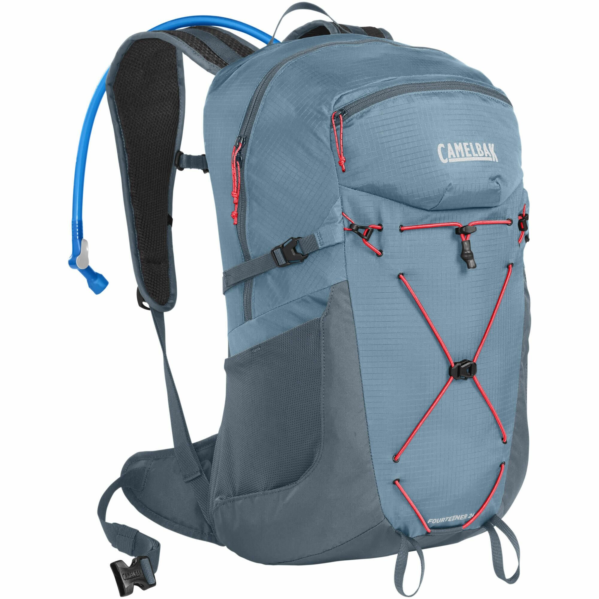 Женский походный рюкзак Camelbak Fourteener 24L с гидратационным пакетом, Decathlon, Цвет: Синий / Черный, Размер: 24L