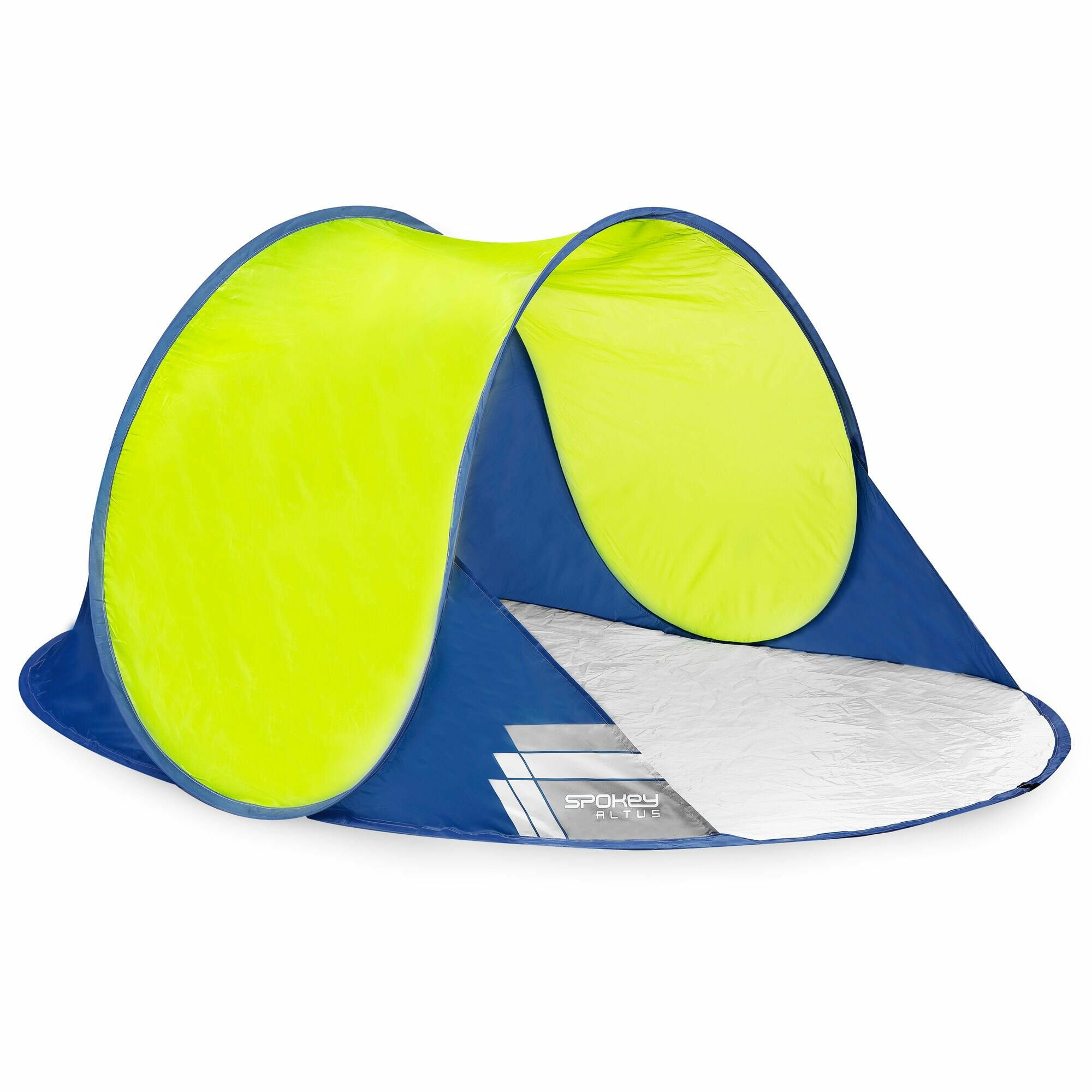 Самораскладывающаяся туристическая палатка Spokey Altus, Decathlon, Цвет: Желтый