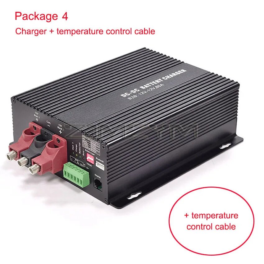 Зарядное устройство для литиевых аккумуляторов 12 в 30 А с поддержкой Bluetooth, зарядное Package 4