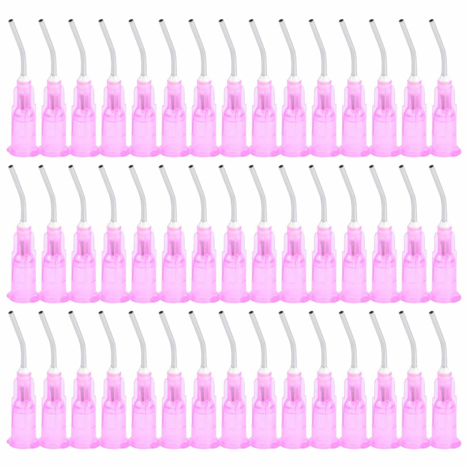 Одноразовые Иглы Для Промывания Зубов Кривые Тупой Конец 18G 1.2Mm 100Пcs