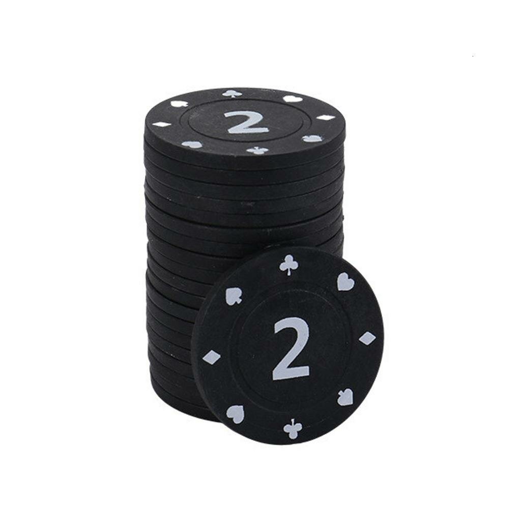 Пластиковые покерные фишки, 100 шт, 2