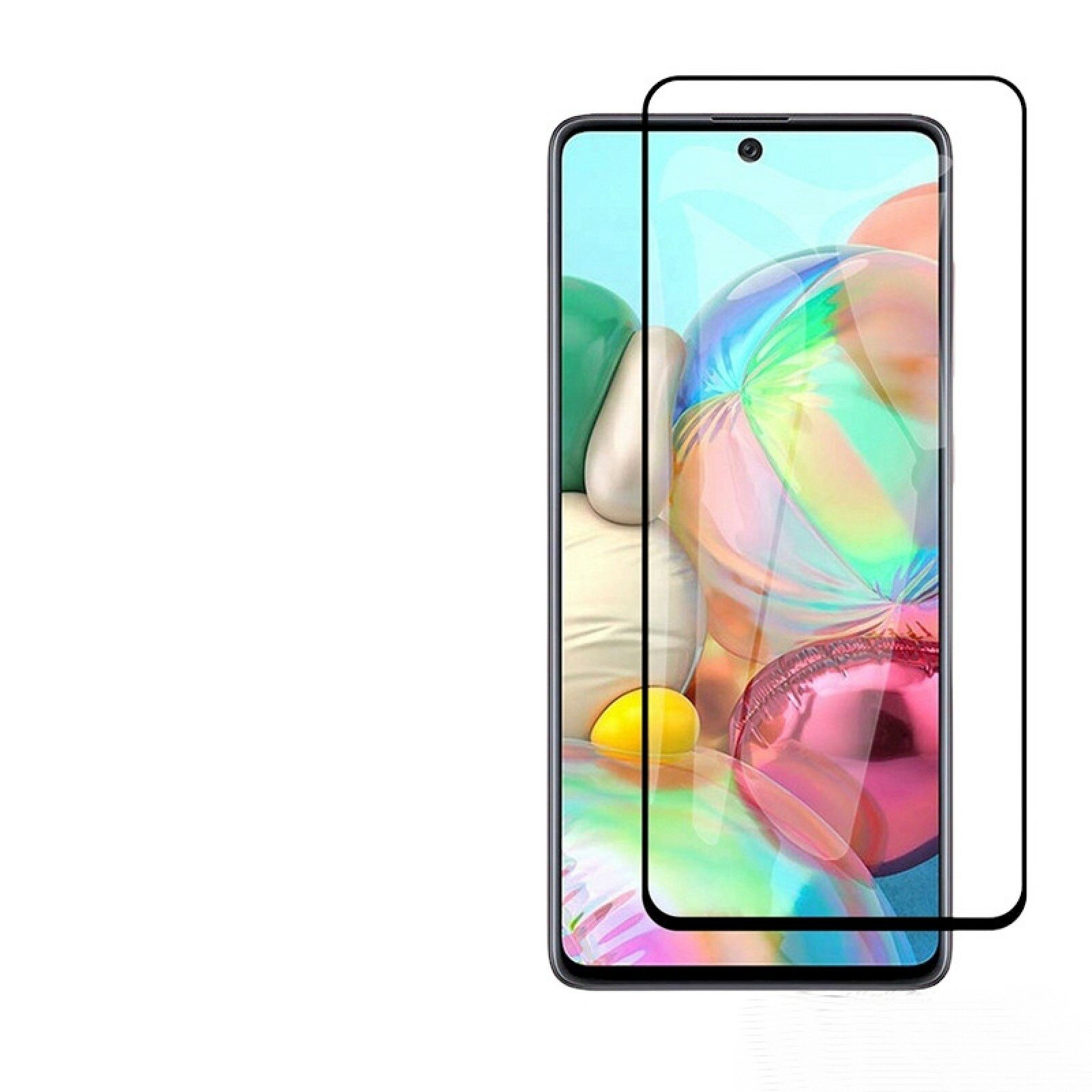Защитное стекло MyPads 5D Forti Glass для Tecno Camon 19 и Camon 19 Pro, черное