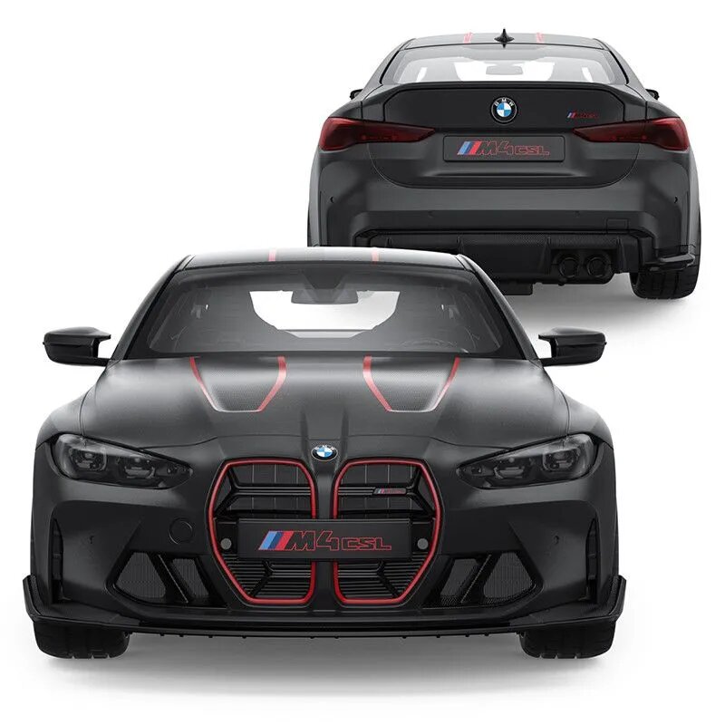 Машинка RASTAR BMW M4 CSL 1:16 Scale Official Licensed Product Черный — фото 1