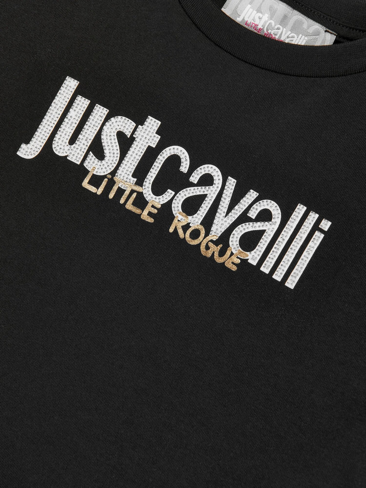 Футболка Just Cavalli, размер 14 лет, черный — фото 1