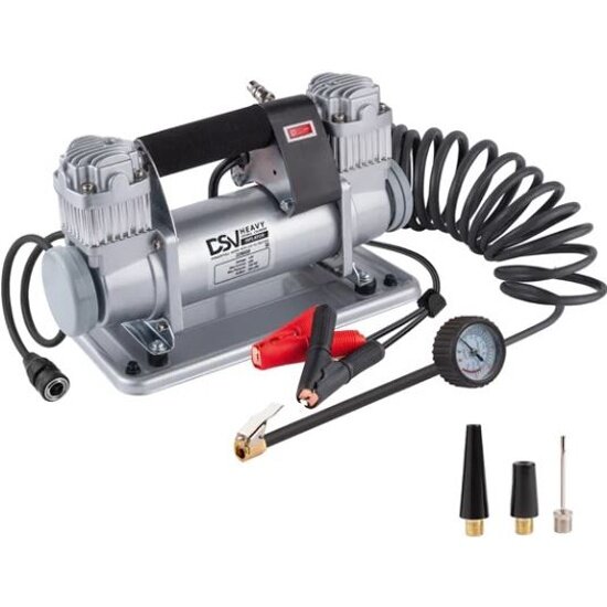Компрессор Dsv " HEAVY 160л/мин с воздушными фильтрами, сумка, кнопка дефлятор, EURO коннектор
