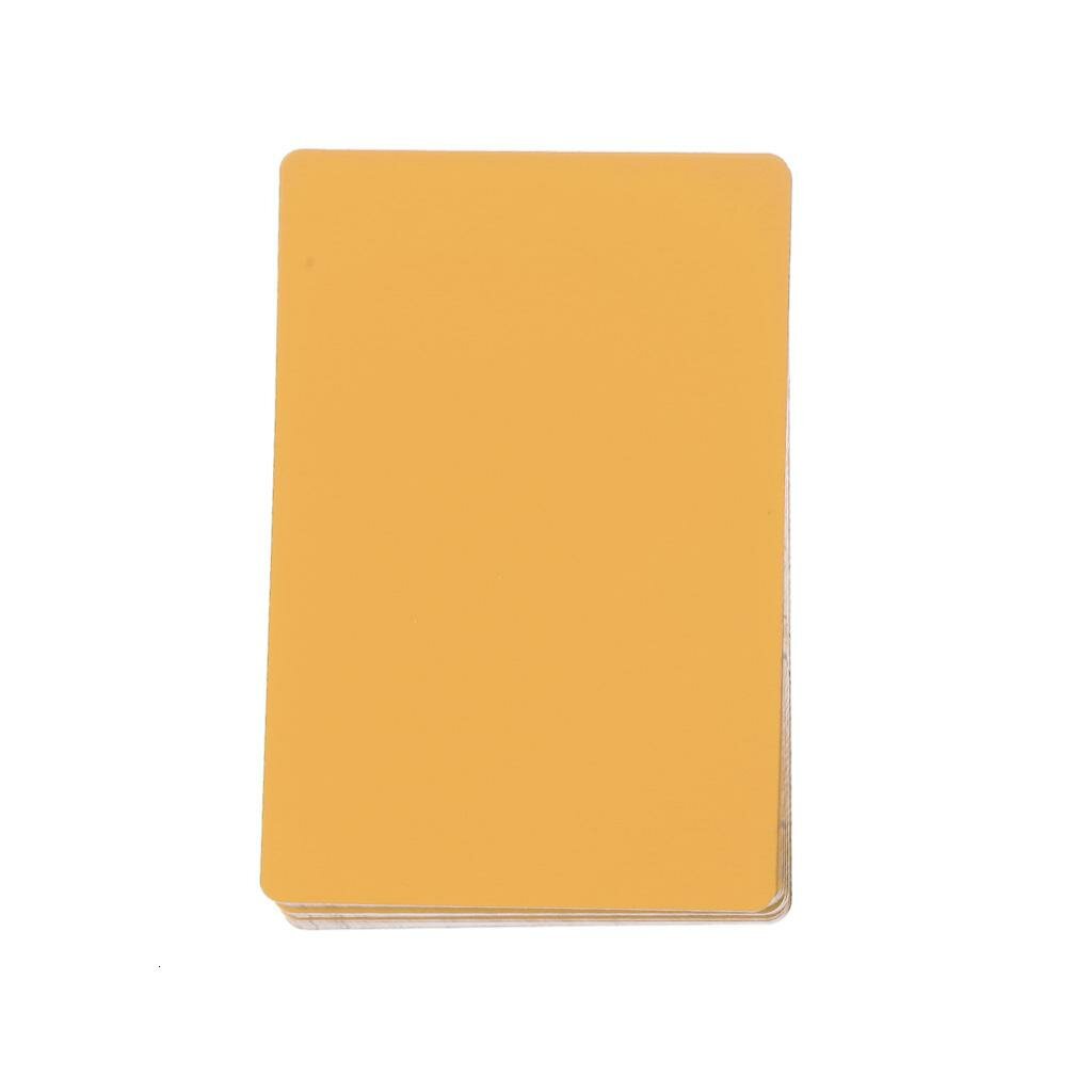 Бланки для сублимационной печати на металле (50 шт.), Золото