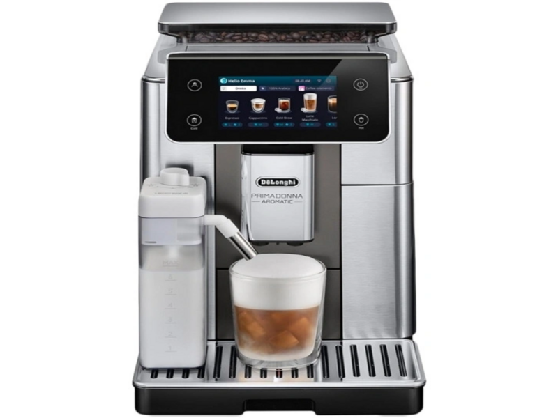 Автоматическая кофемашина Delonghi ECAM630.75. TM, черный/серебристый, с капучинатором