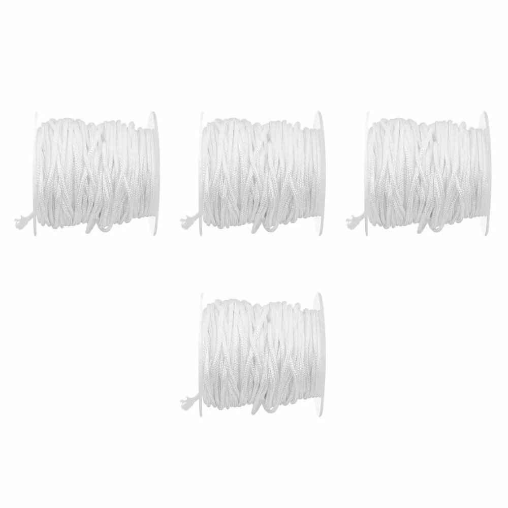 Белый полиэстеровый шнур для жалюзи, сменный шнур для оконных рулонных штор