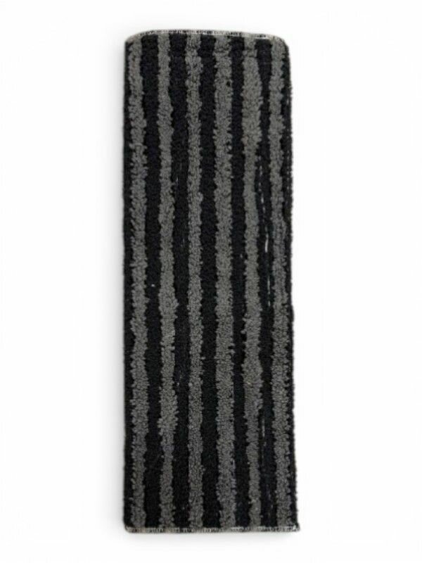 Моп SOFT Striat с держателями для рамки UNI SYSTEM, серый с чёрными полосками, 40*13 см, микрофибра, TTS