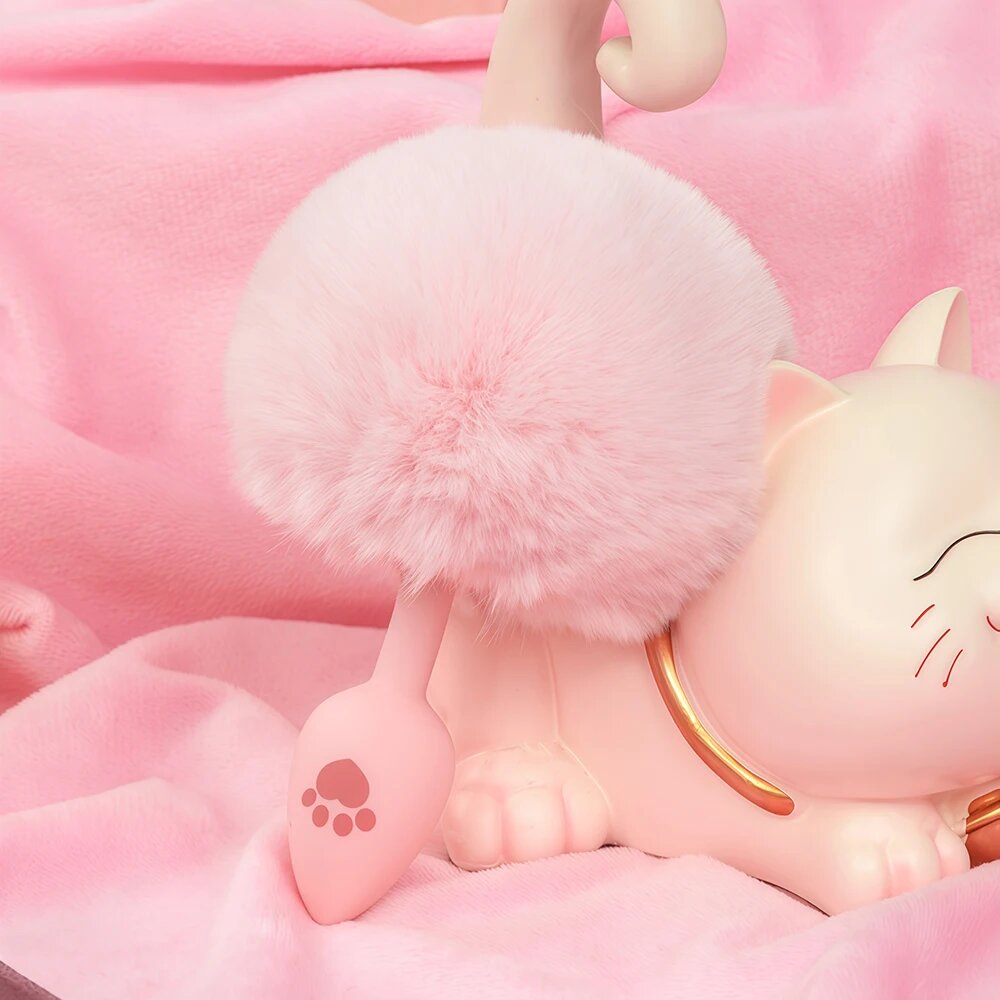 Сексуальный анальный тампон-хвостик из силикона для женщин и мужчин, маленький анальный short tail