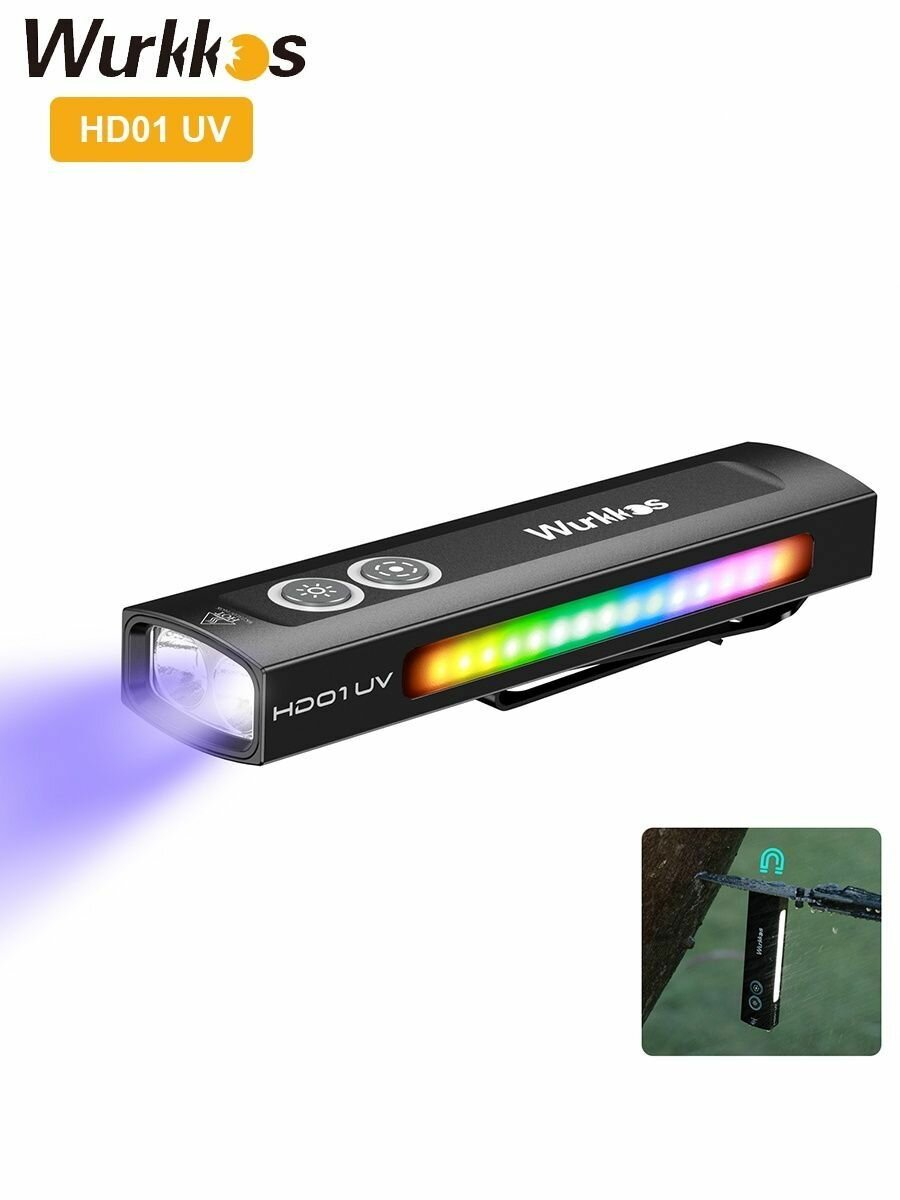 Wurkkos Фонарь-прожектор