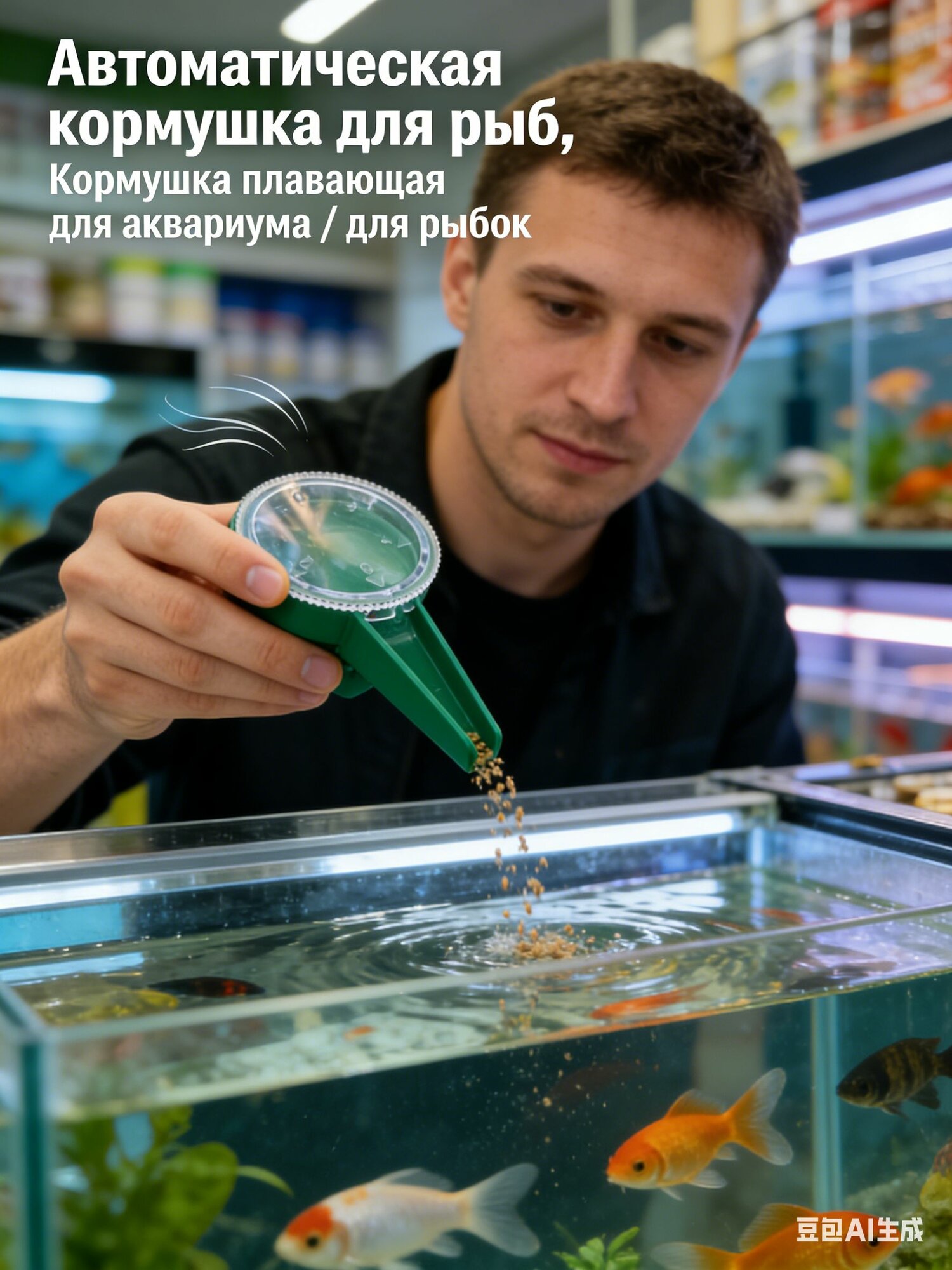 Кормушка для аквариумных кормов, кормушка для рыбок, умная автокормушка для аквариума