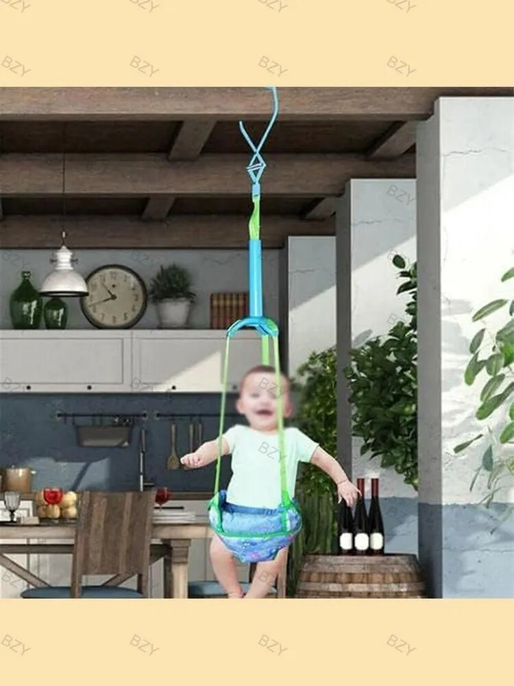 Bloom baby jump up Прыгунки зеленый многофункциональный прыгун для детей от 6 месяцев до 2 лет — фото 1
