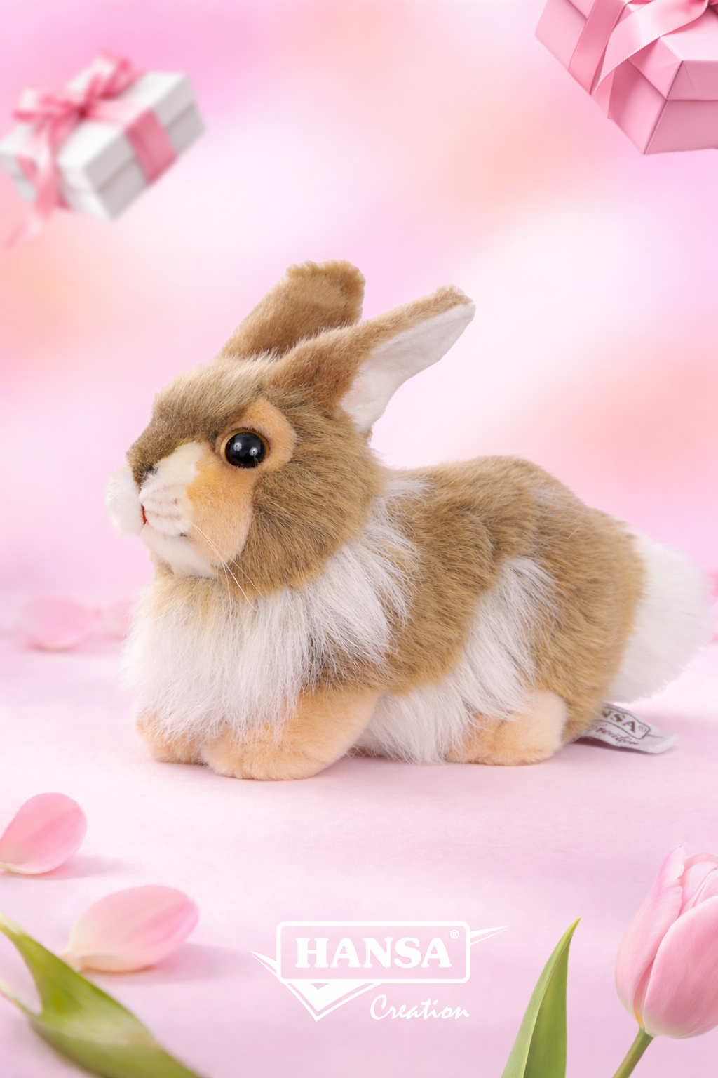 Реалистичная мягкая игрушка Hansa Creation 2796 Кролик, 23 см