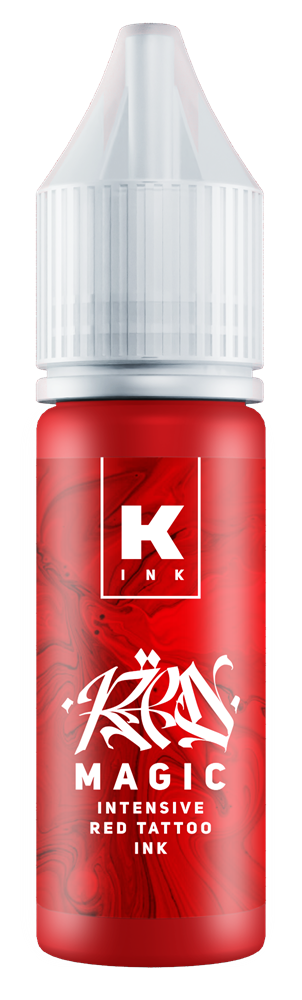 Краска Red Magic intensive red tattoo ink 15 мл
