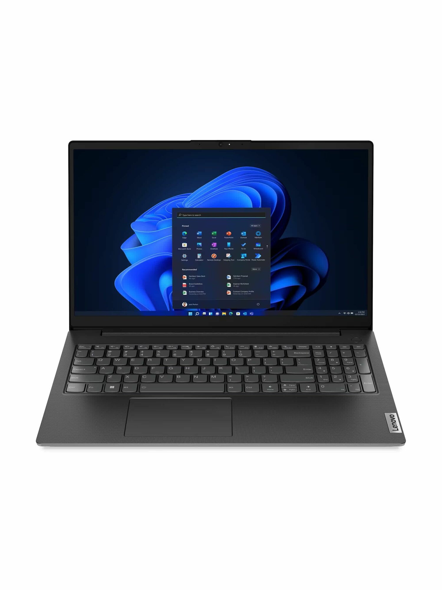 Ноутбук Lenovo V15 G4 IRU черный (83A100SUAK)