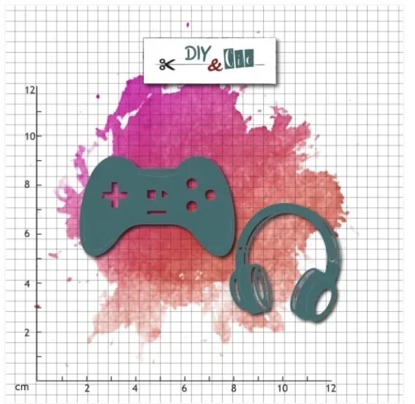 Металлические вырубные ножи Jigsaw and Earphone 2026 для тиснения L2076-dies