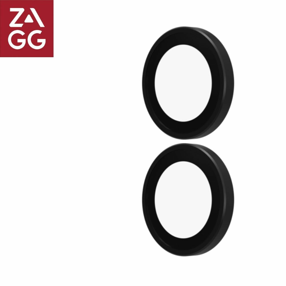 Защитные стекла для iPhone 17 / 16 Plus / 16 на камеру ZAGG Camera Lens Protection Graphite, 100119957