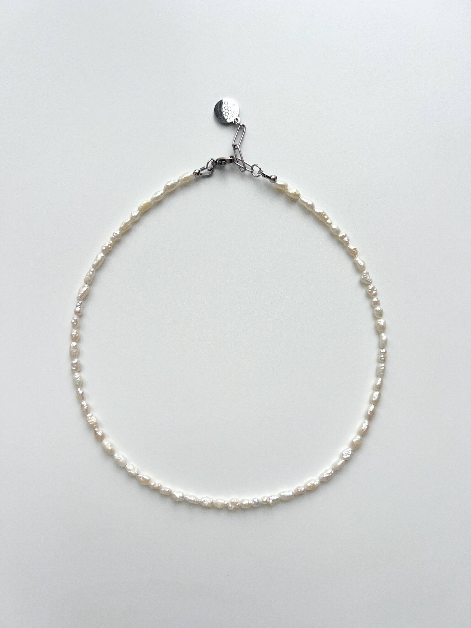 Чокер Daily Daisy, металл, жемчуг пресноводный