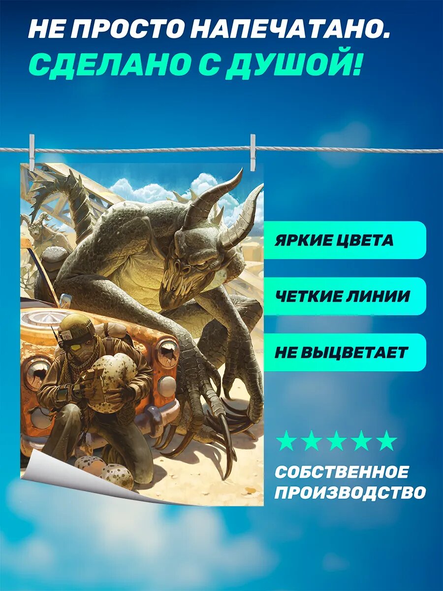Постер на стену Fallout — фото 1