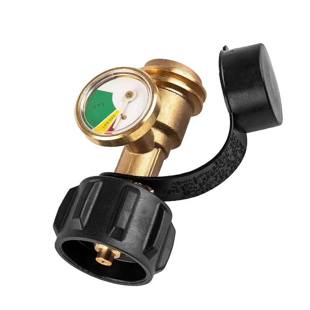 Пропановый адаптер манометра давления газа латунный пропановый газовый манометр для бака 5-40 фунтов