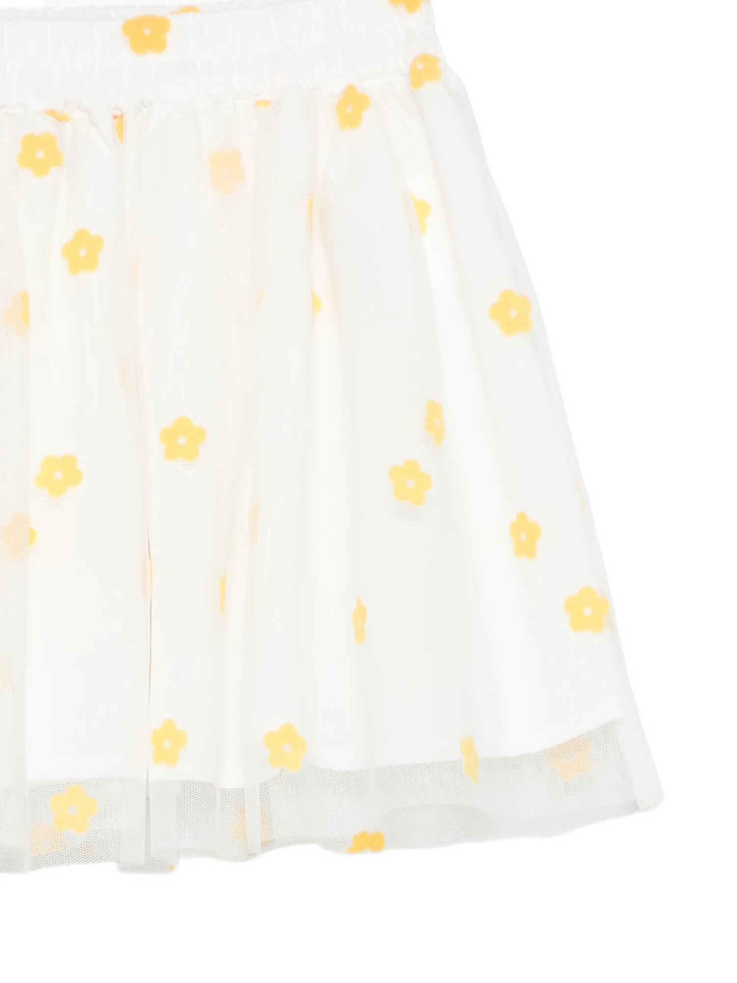 Юбка Stella McCartney Floral skirt, размер 10 лет, бежевый/белый — фото 1