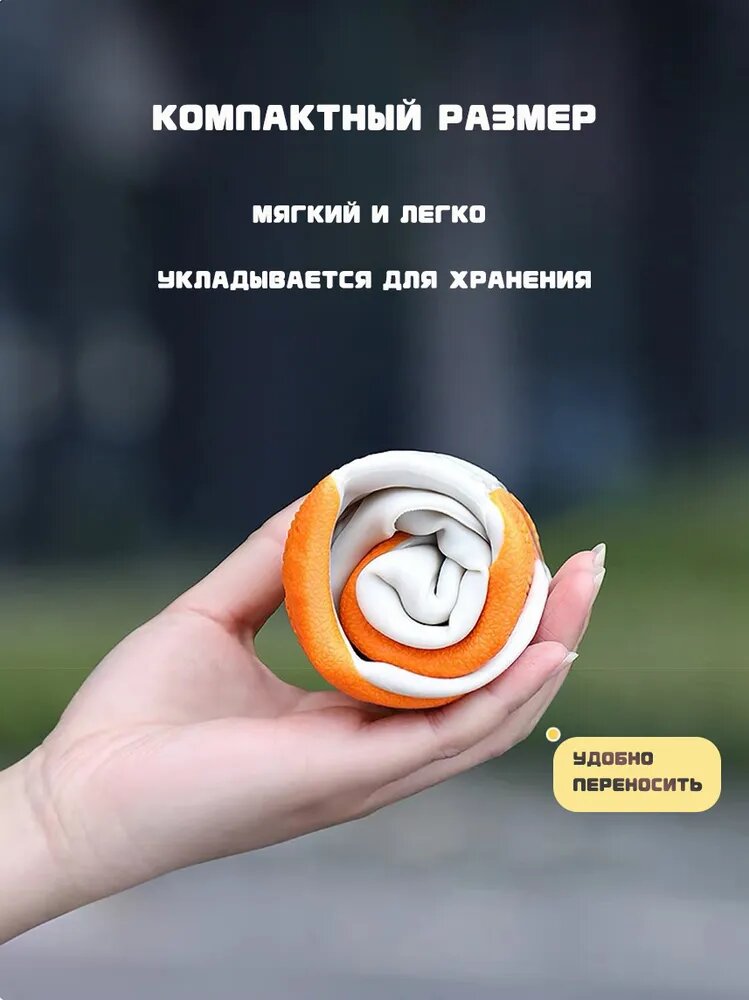 Чехлы-дождевики на обувь бело-синего цвета, 2 шт, многоразовые, водонепроницаемые, размер XXL — фото 1