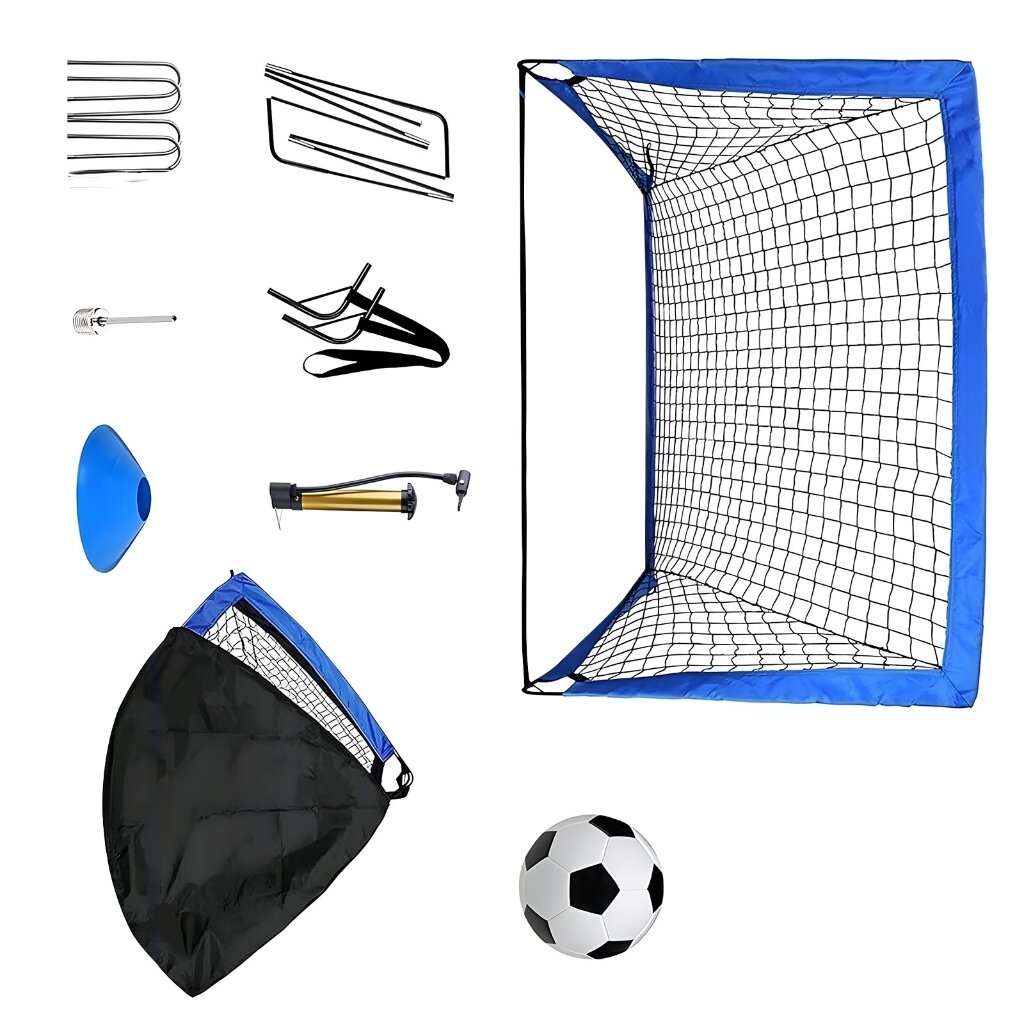 Надежный Набор для складывания ворот из ткани 420D Для юных футболистов