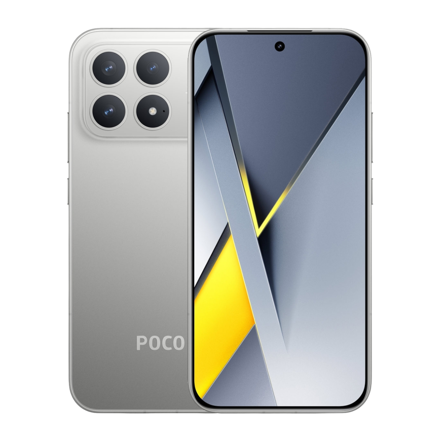 Смартфон Poco F8 Pro 12/512 Silver (серебристый)| Dual: nano SIM + eSIM
