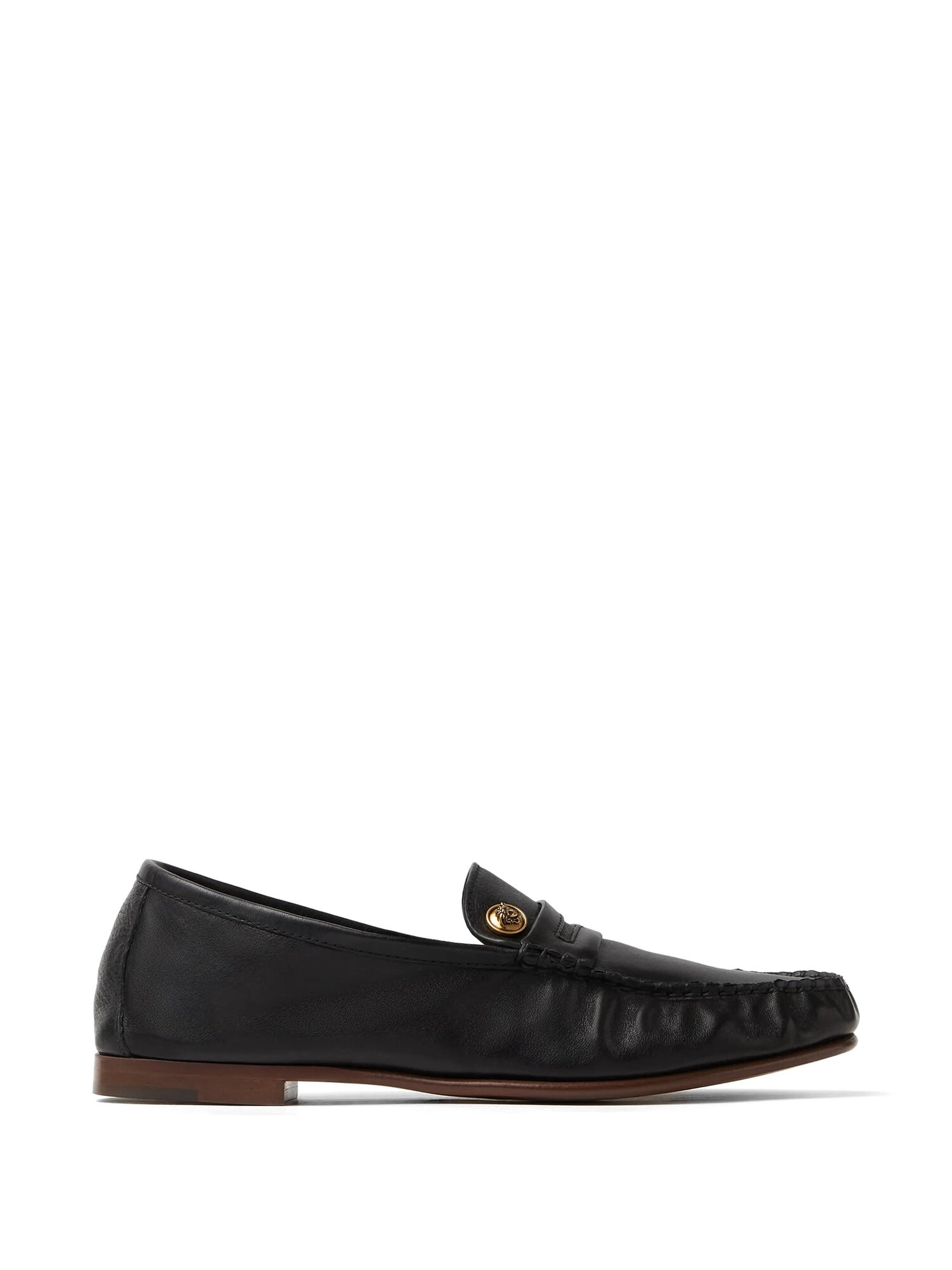 Лоферы Guanto leather loafers