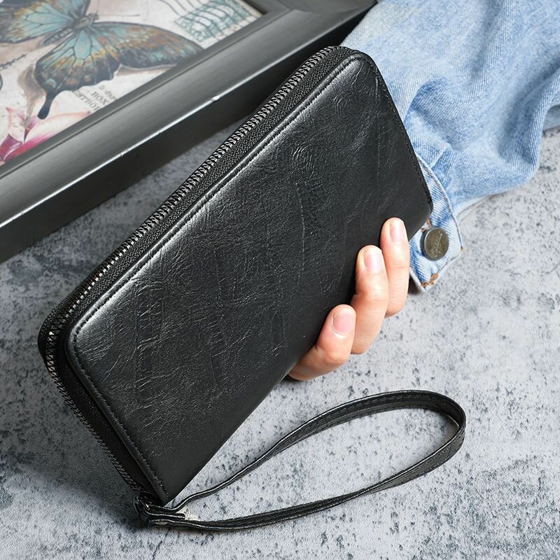 ZY Кошелек Мини Многофункциональный ПУ Кожа Для карт RFID