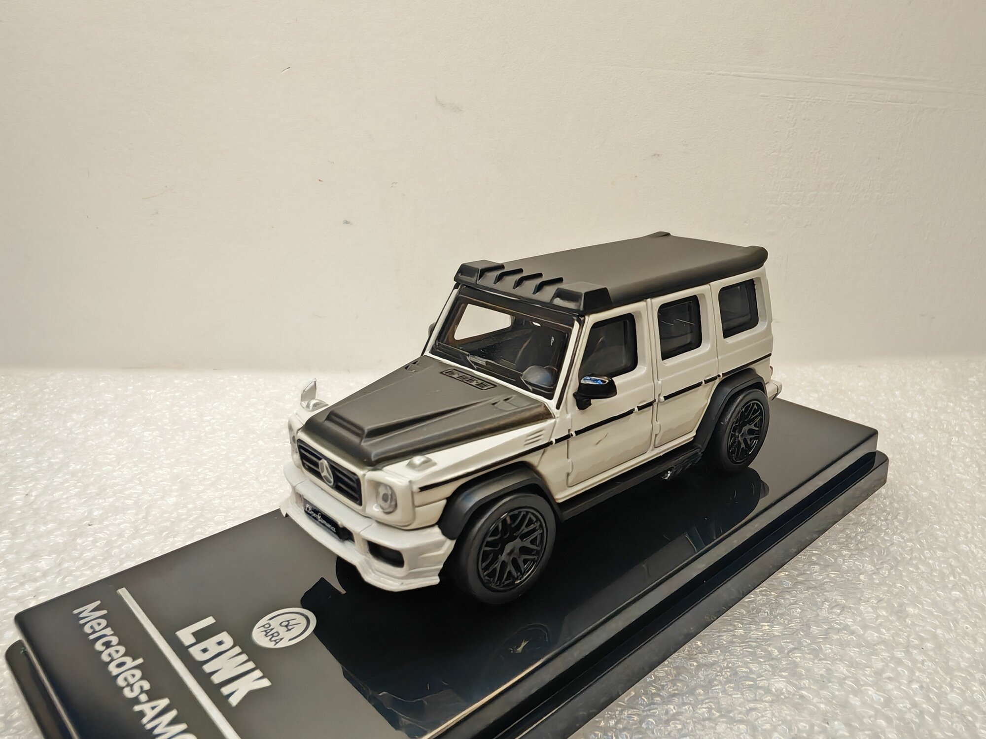 Модель автомобиля Mercedes-Benz G63 LBWK Widebody Conversion в масштабе 1/64 из литого металла