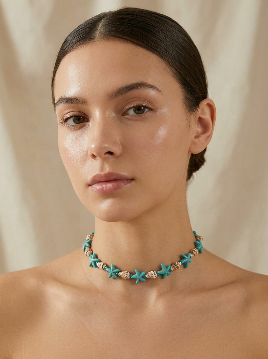 Бусы, акрил