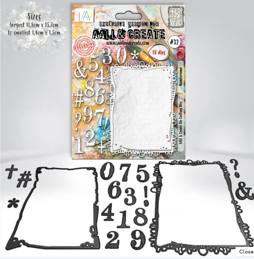 Штампы для скрапбукинга All & Create #32, AA8554-dies