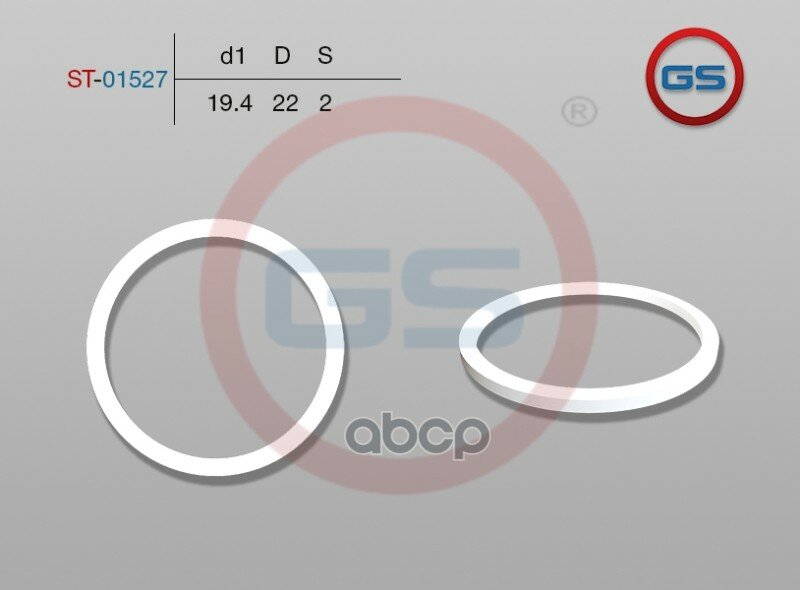Тефлоновое кольцо 19,4*22*2 GS арт. ST-01527