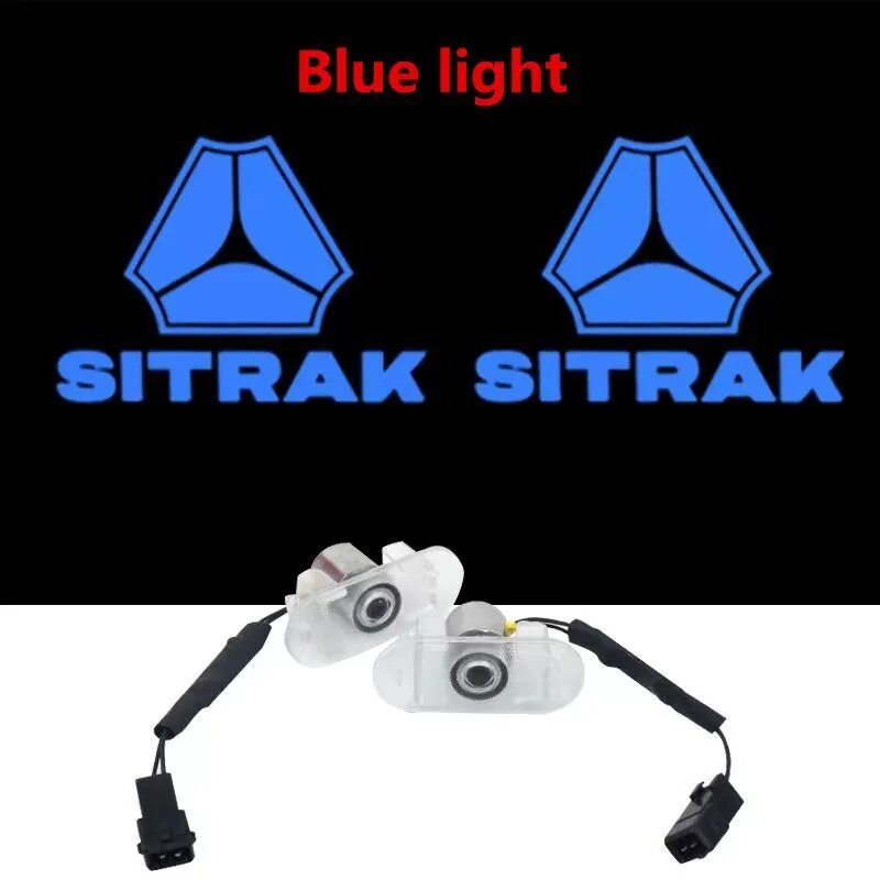 Светодиодные лампы SITRAK Step Light для авто, 10W, 2шт, синий свет