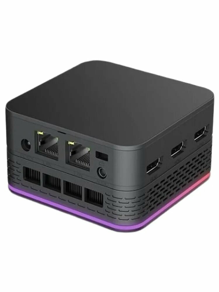Findarling Мини-ПК (Intel Alder Lake N95, RAM 16 ГБ, SSD 1024 ГБ, Intel UHD Graphics, Windows 11 Pro), черный
