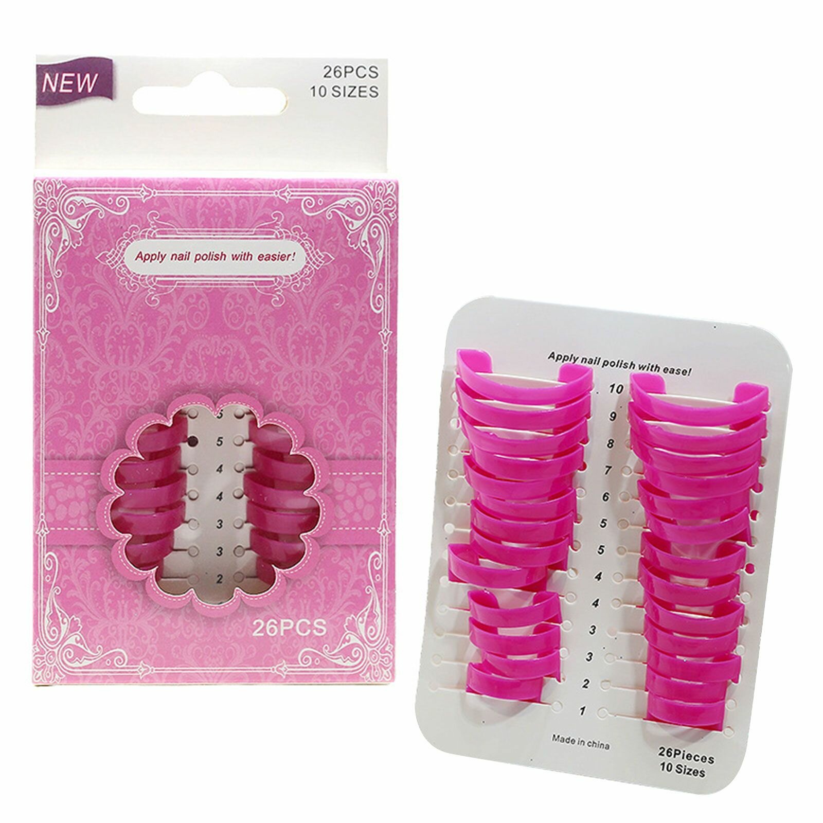 26 шт защитная пленка для ногтей принадлежности маникюра C Shield