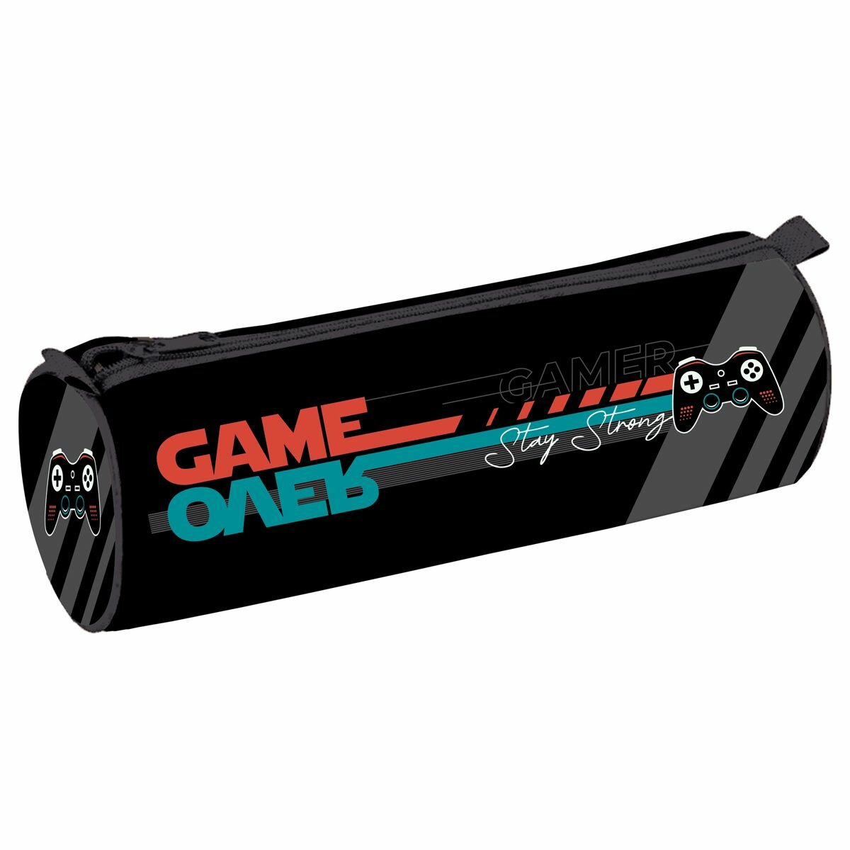 Пенал-тубус школьный ArtSpace "The game is over", 1 отделение, 210*80