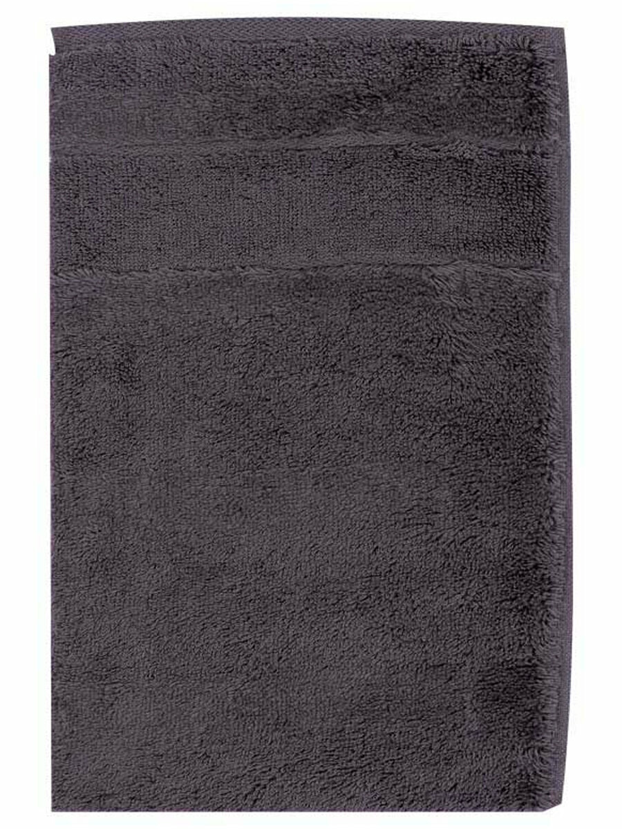 Полотенце махровое Cawo Noblesse 30x50см, антрацит, плотность 550 г/м2