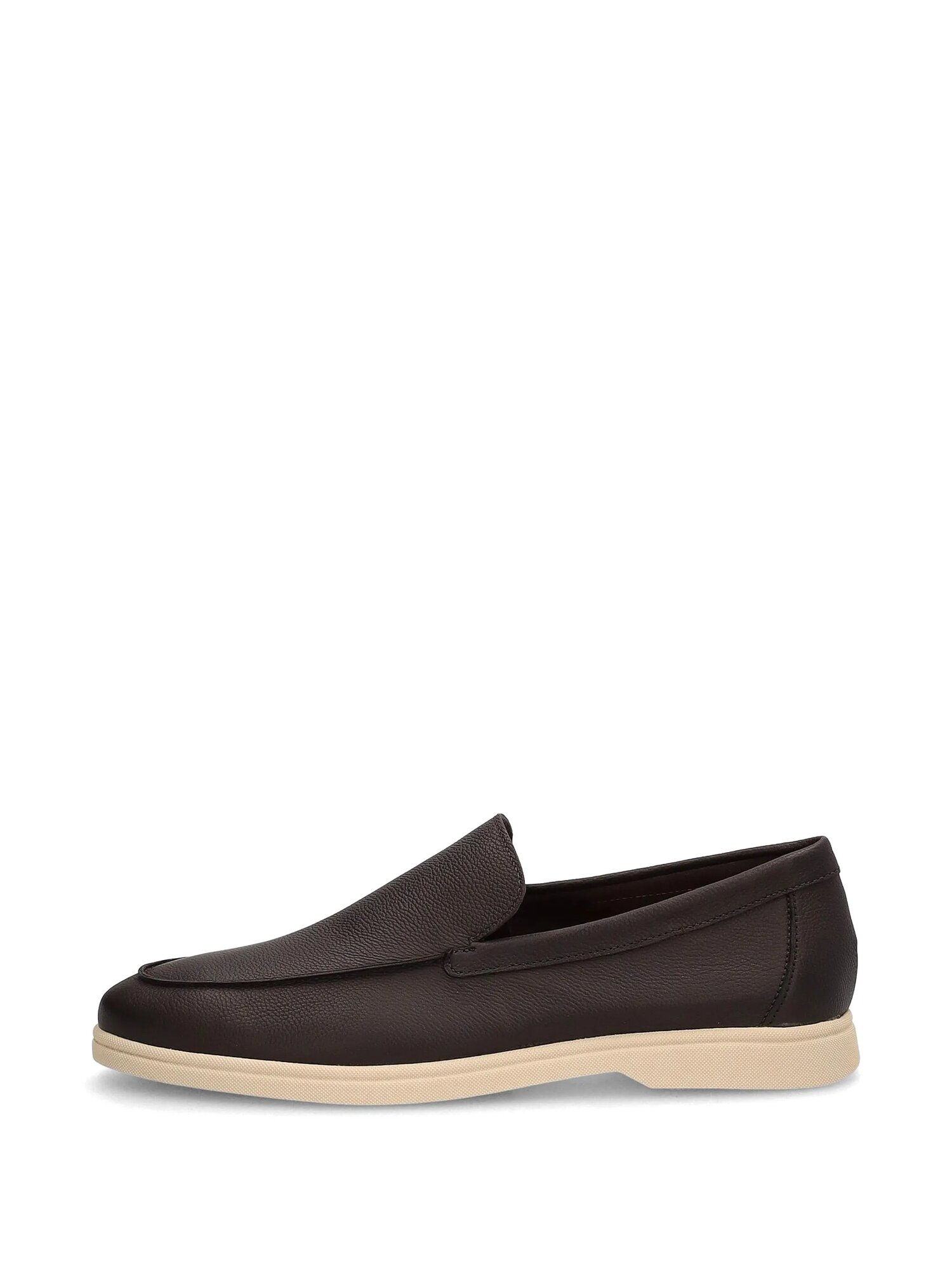 Лоферы Grained leather loafers