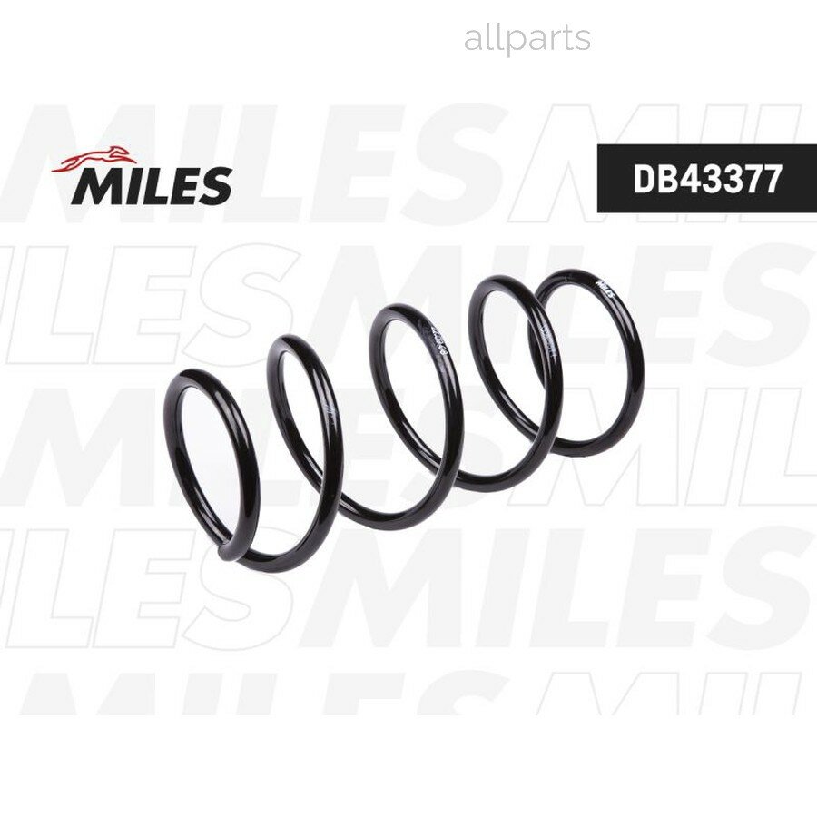 MILES DB43377 Пружина подвески Nissan Juke (F15) 10- передний