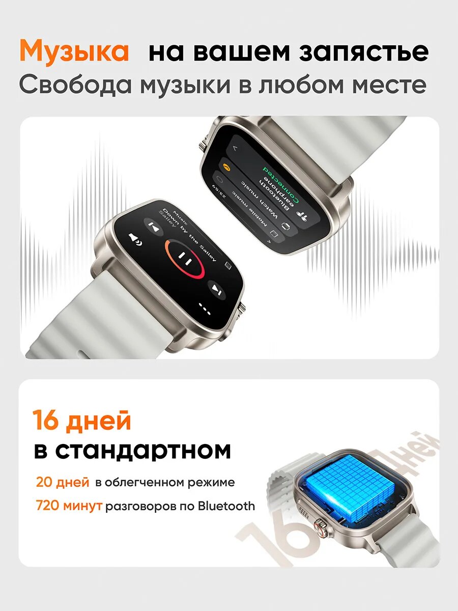 Смарт-часы Watch 5 Black, черные — фото 1