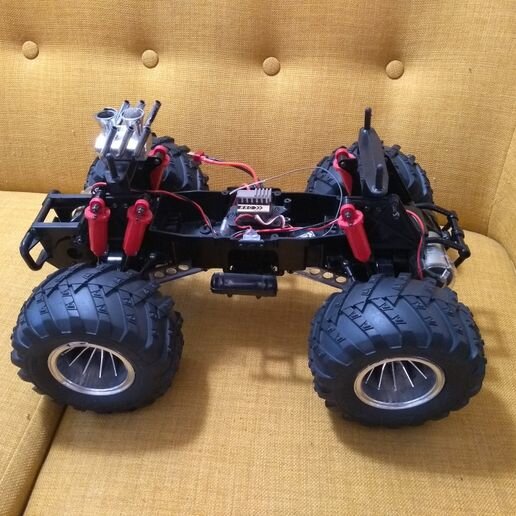 Kyosho Double Dare / USA-1 Запчасти для монстр-трака